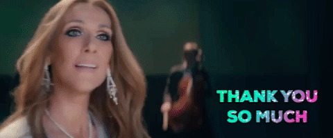 Deadpool Thank You GIF by Celine Dion - Find & Share on GIPHY
