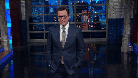 GIF by The Late Show With Stephen Colbert - Find & Share on GIPHY