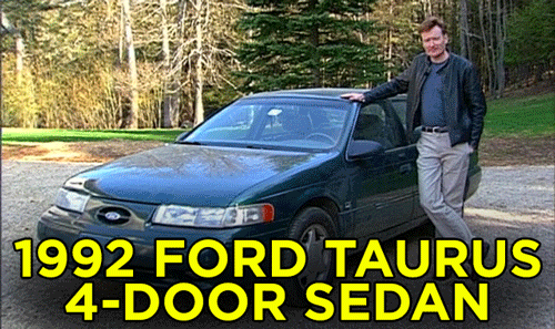 Ford Taurus Conan Obrien GIF by Team Coco - Find & Share on GIPHY