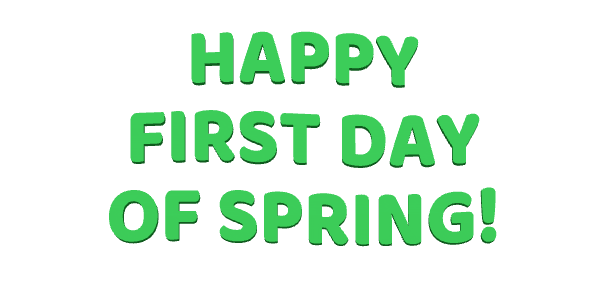 Happy Spring Sticker by Justin for iOS & Android | GIPHY