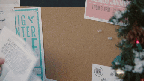 Christmas Flyer GIF by Hallmark Movies & Mysteries - Find & Share on GIPHY