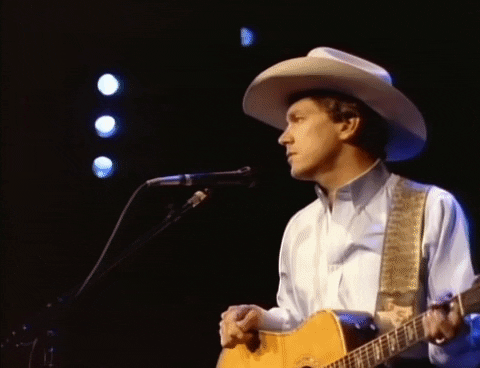 Babys Gotten Good At Goodbye GIF by George Strait - Find & Share on GIPHY