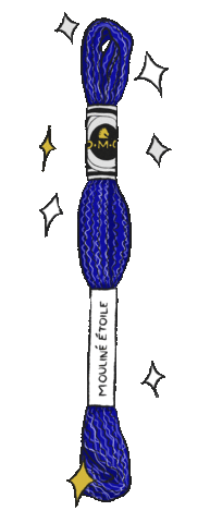 Sew Cross Stitch Sticker by DMC for iOS & Android | GIPHY