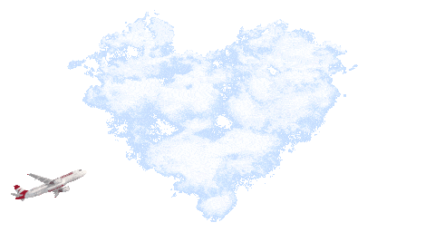 Heart Love Sticker by Austrian Airlines for iOS & Android | GIPHY