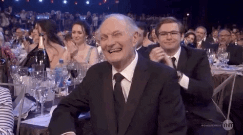 Alan Alda GIF by SAG Awards - Find & Share on GIPHY