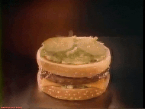 Big Mac 70S GIF - Find & Share on GIPHY