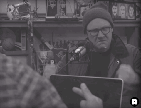 Chris Ryan Markelle GIF by The Ringer - Find & Share on GIPHY