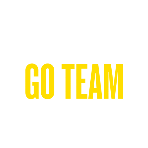 Go Team Sport Sticker by More FM for iOS & Android | GIPHY
