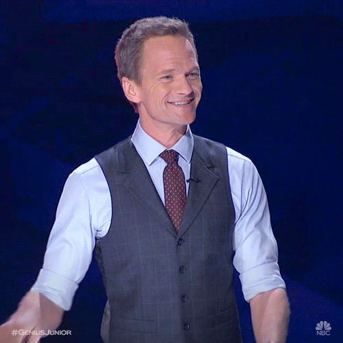Neil Patrick Harris Genius GIF by NBC - Find & Share on GIPHY