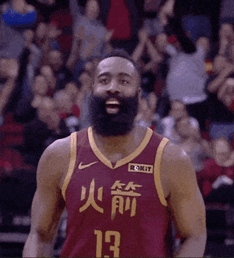 Happy James Harden GIF by ESPN - Find & Share on GIPHY