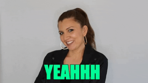 Oh Yeah Yes GIF by Amanda Cee Media - Find & Share on GIPHY