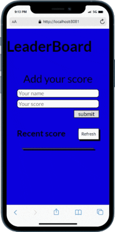 GitHub - anyepeter/LeaderBoard