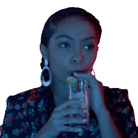 Friday Night Drinking Sticker by grown-ish for iOS & Android | GIPHY