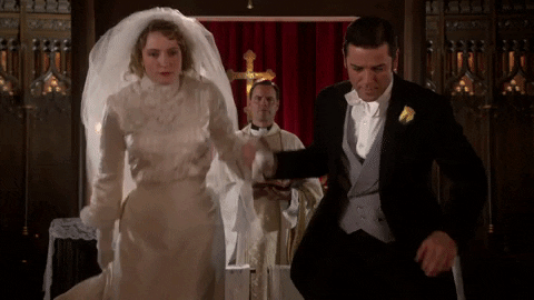 Murdoch Mysteries Wedding GIF by Acorn TV - Find & Share on GIPHY