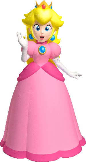 Princess Peach Sticker For Ios And Android Giphy