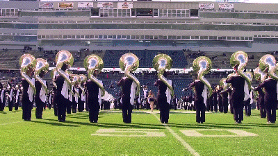 Marching Band Christmas Gif