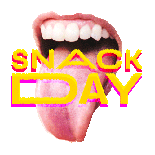 Snack Day Sticker by Barbarian for iOS & Android | GIPHY