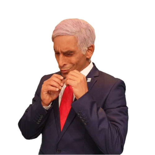 Benjamin Netanyahu Wow Sticker By Keshet Gif for iOS & Android | GIPHY