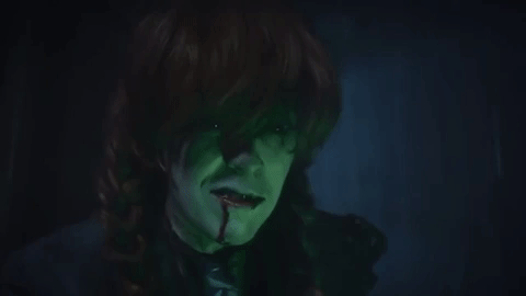 Horror Smile GIF by Crypt TV - Find & Share on GIPHY