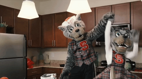 Nc State Dancing GIF by NC State University - Find & Share on GIPHY