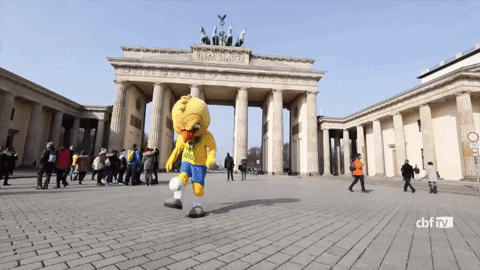 Brazilian Mascot GIF by Confederação Brasileira de Futebol - Find ...