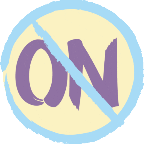 Sign No Sticker by ANA MARIA SAAD for iOS & Android | GIPHY