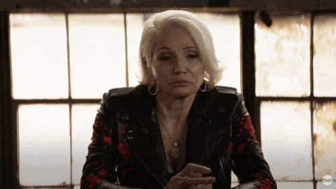 Ellen Barkin Lol GIF by Animal Kingdom on TNT - Find & Share on GIPHY