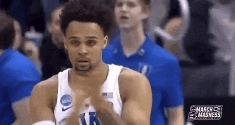 Duke Basketball GIF by NCAA March Madness - Find & Share on GIPHY