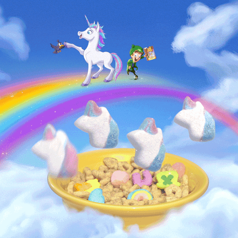 Lucky Charms Rainbow GIF - Find & Share on GIPHY