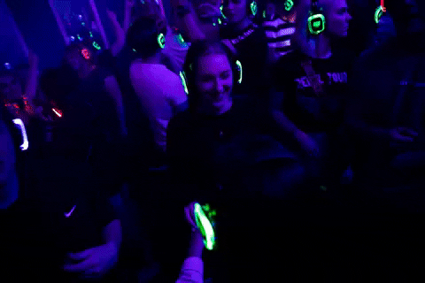 Party Dancing GIF by RGB Disco - Find & Share on GIPHY