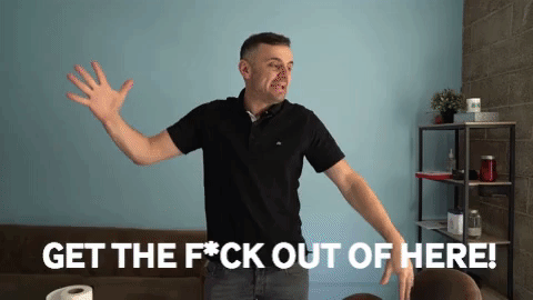 Leaving Get Out GIF by GaryVee - Find & Share on GIPHY