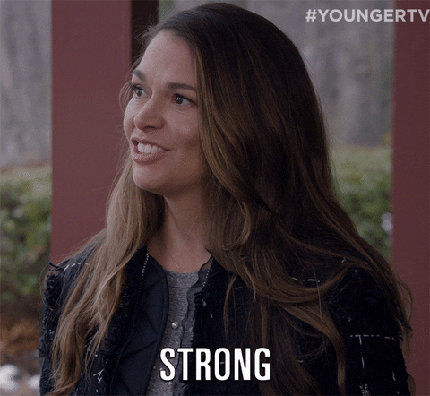 Be Strong Tv Land GIF by YoungerTV - Find & Share on GIPHY