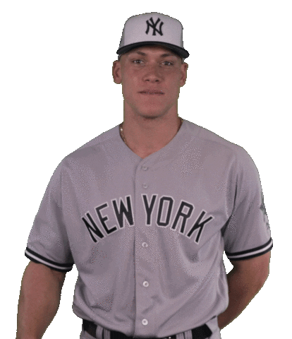 Aaron Judge No Sticker by MLB for iOS & Android | GIPHY