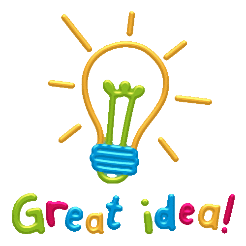 Idea Lightbulb Sticker by Beanstalk Singapore for iOS & Android | GIPHY