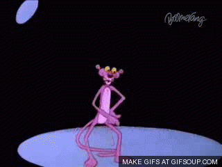 Pink Panther Dancing GIF