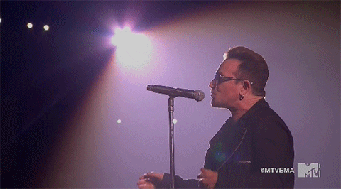 U2 Bono GIF by mtv - Find & Share on GIPHY