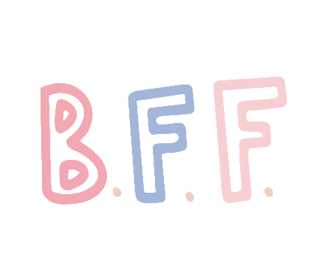 Pink Bff Sticker for iOS & Android | GIPHY