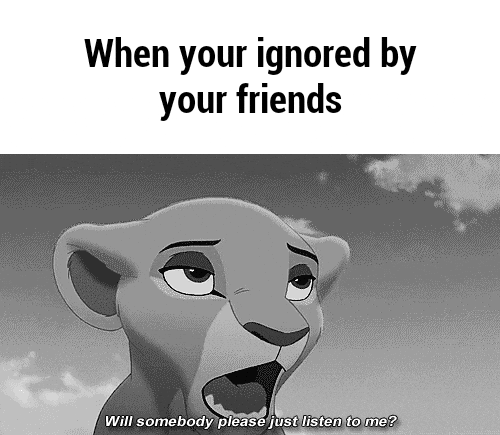 Ignored GIF - Find & Share on GIPHY