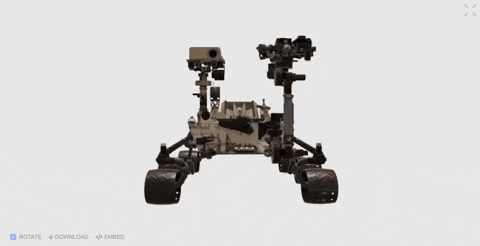 Mars Rover 3D GIF by NASA - Find & Share on GIPHY