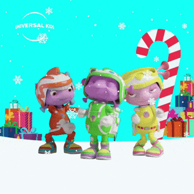 Candy Cane Dancing GIF by Universal Kids - Find & Share on GIPHY