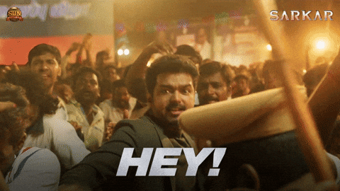 Vijay Sarkar GIF by Sun Pictures - Find & Share on GIPHY