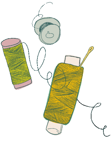 Thread Sew Sticker for iOS & Android | GIPHY