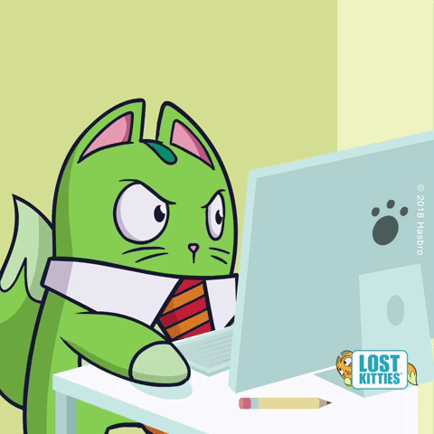 Lost Kitties Ocupado GIF - Find & Share on GIPHY