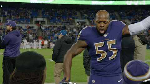 Happy National Football League GIF by Baltimore Ravens - Find & Share ...