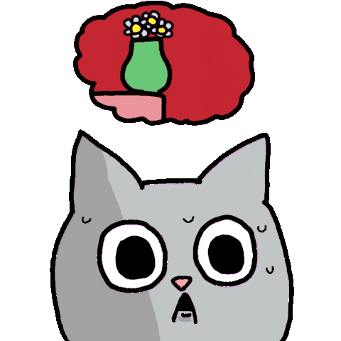 Cat Omg Sticker by Lloyd Davies for iOS & Android | GIPHY