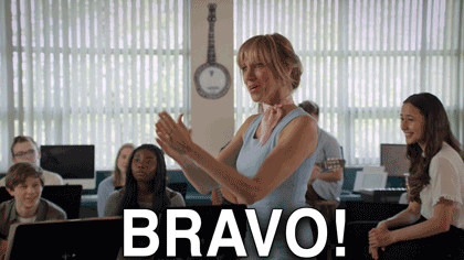 Debbie Gibson Good Job GIF by Hallmark Channel - Find & Share on GIPHY