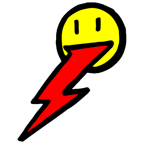 Happy Lightning Sticker by Levi Strauss & Co. for iOS & Android | GIPHY