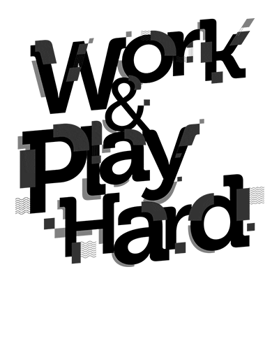 Work Hard Sticker by XELEMENT Agency for iOS & Android | GIPHY