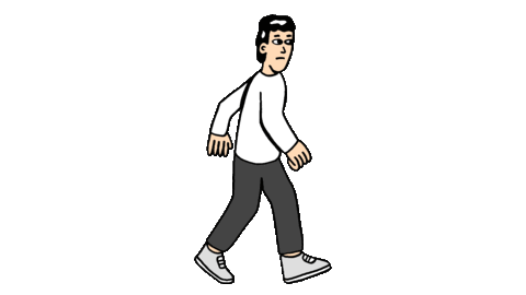 Walk Animation Venyason Sticker for iOS & Android | GIPHY