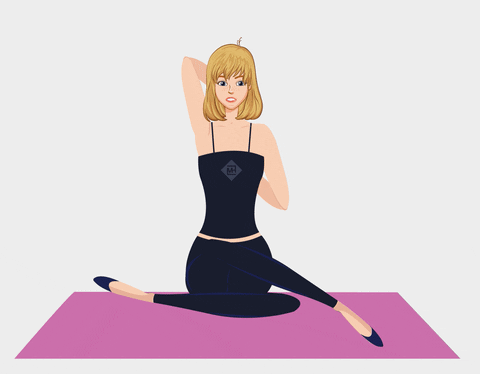 Fitness Yoga GIF - Find & Share on GIPHY